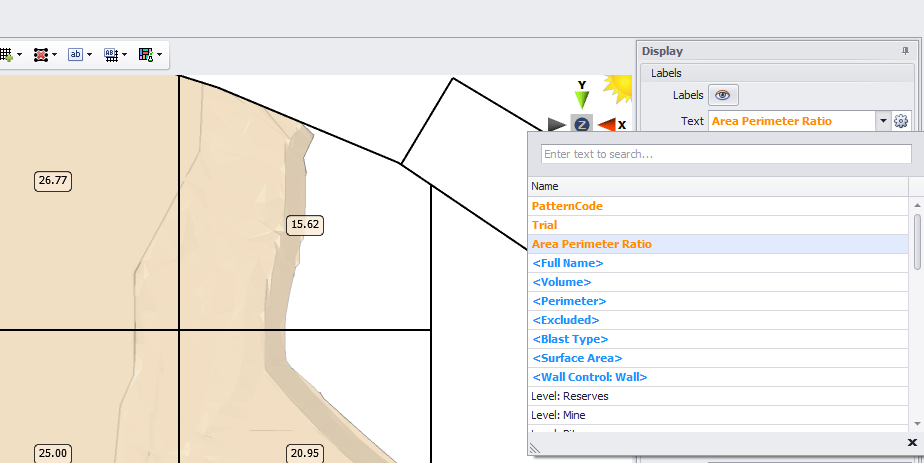 How to create Labels in Rapid Reserver – Micromine Alastri