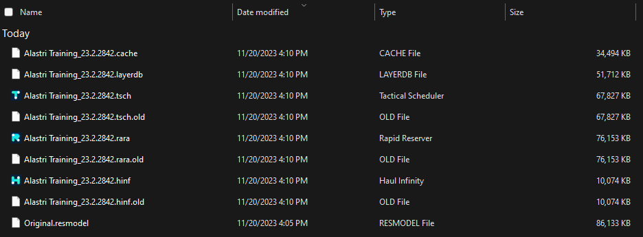 How to Identify File Extensions used in Alastri Software – Micromine ...