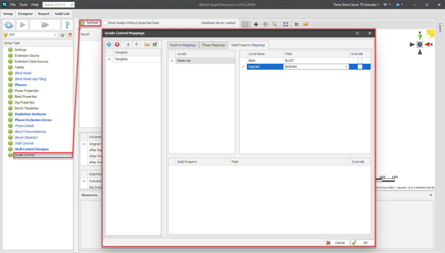 GC Data Integration – Micromine Alastri