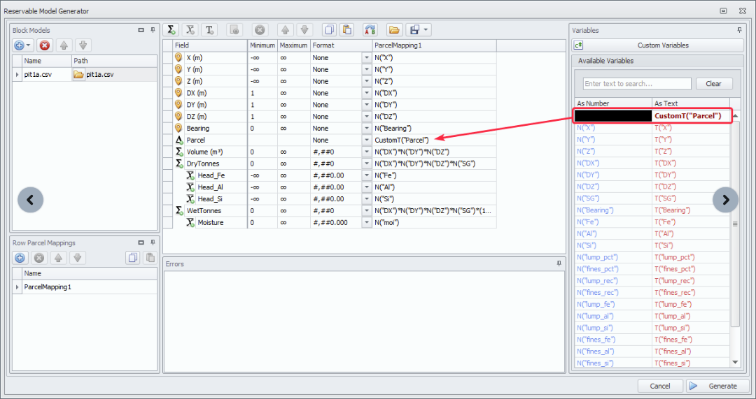 How to Add Expressions to Fields in the Reserve Model Generator ...