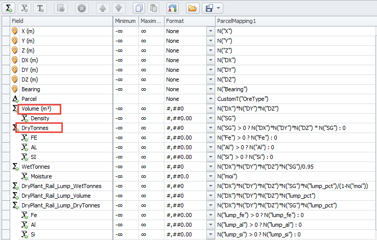 How To Create A Multi Row Label In Rapid Reserver Micromine Alastri