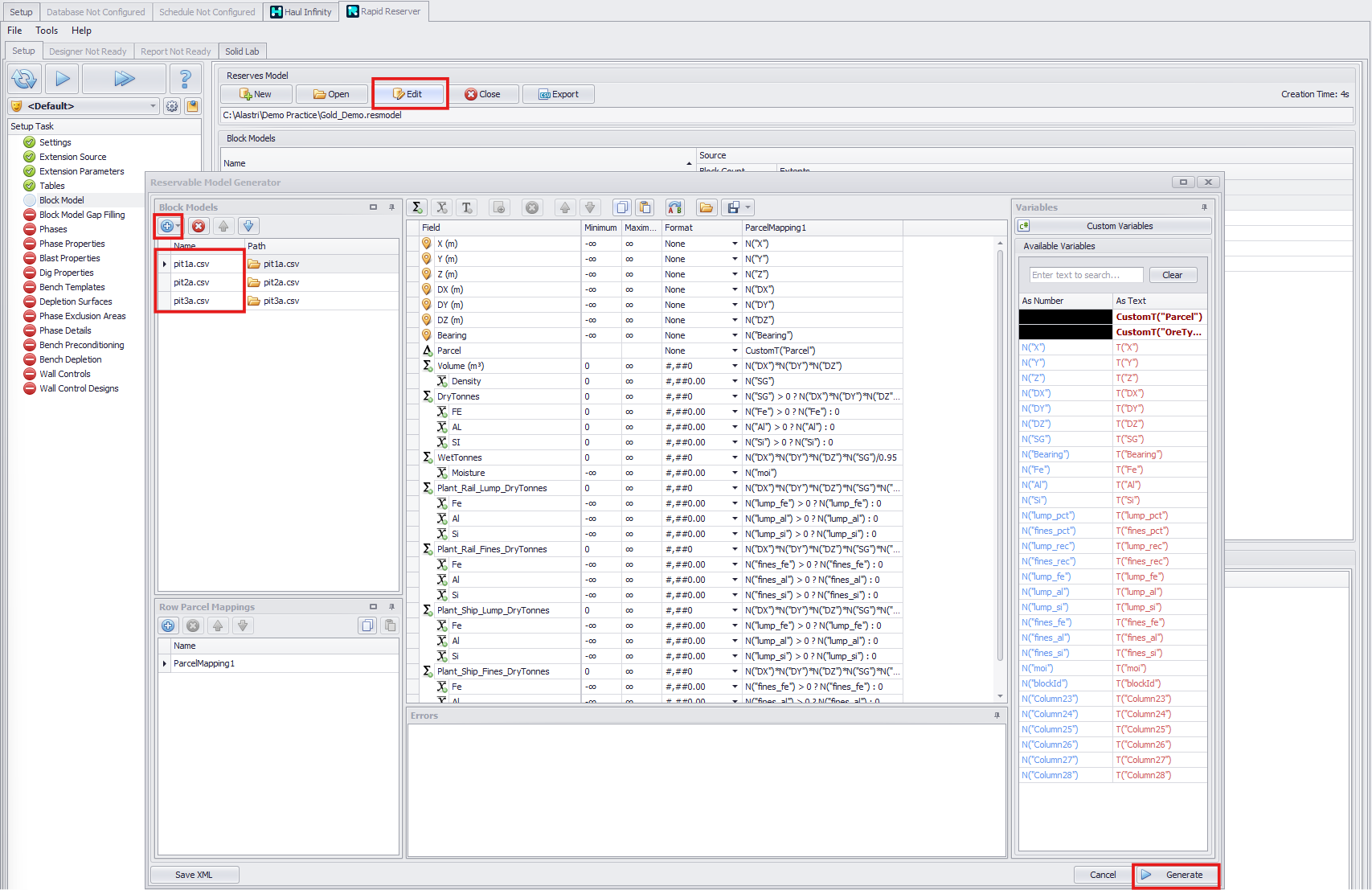 How to combine two or more block models into one with a custom ...