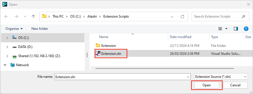 How to Update the Extension File Source – Micromine Alastri