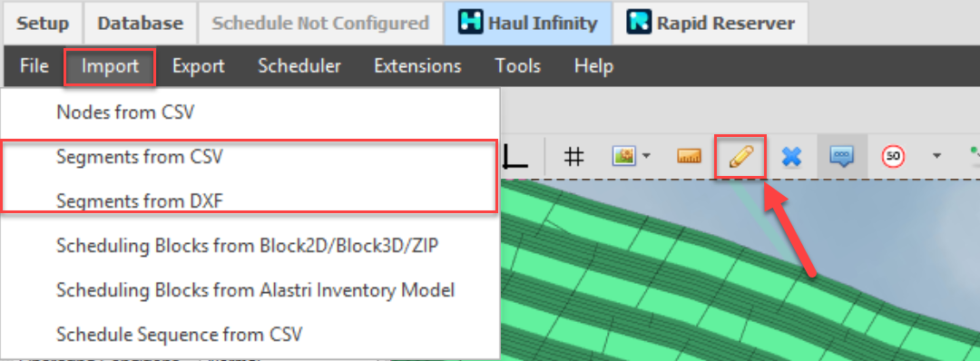Unconnected blocks in the loaded Haul Infinity project - Instructions ...