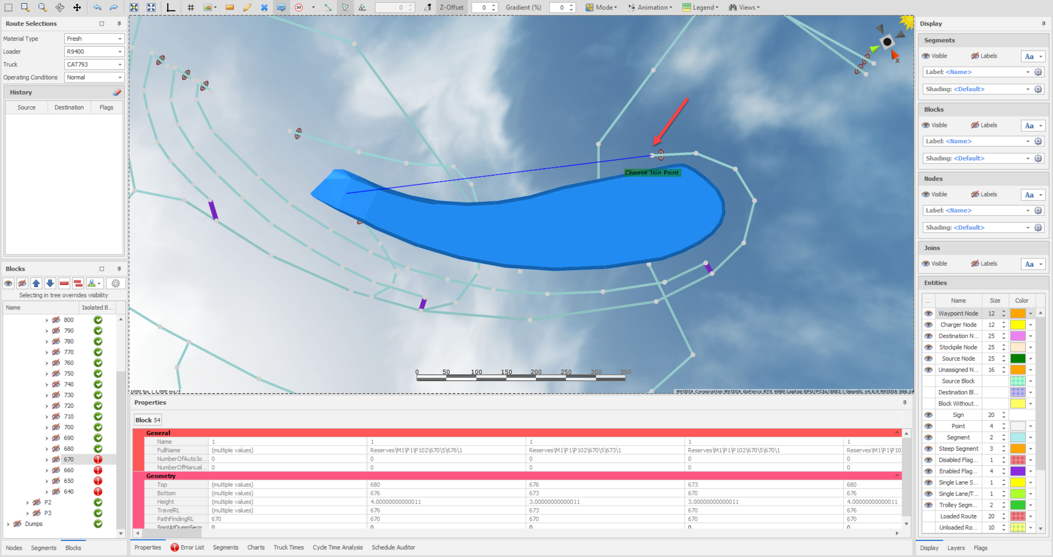 Unconnected blocks in the loaded Haul Infinity project - Instructions ...